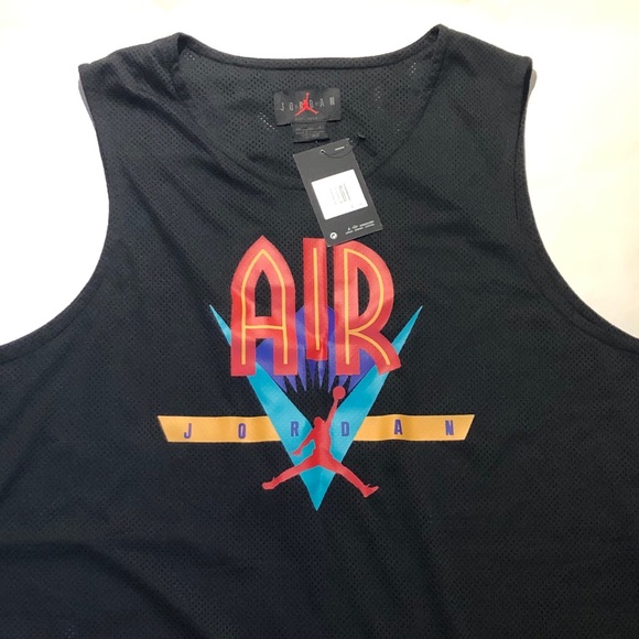 Jordan | Shirts | Nike Air Jordan Mesh Retro Tank Top Jersey New | Poshmark